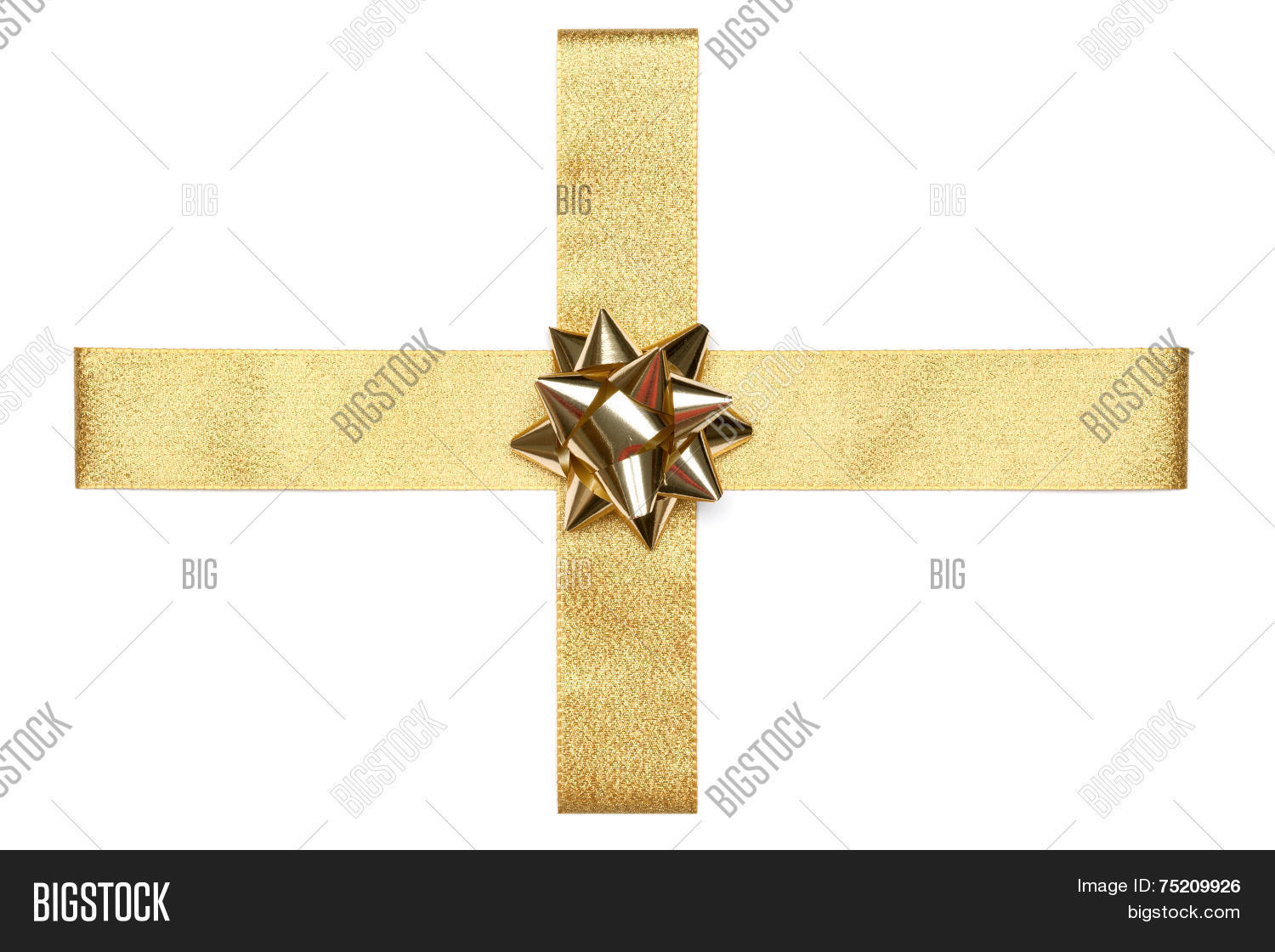 Golden Ribbon Tie Image & Photo (Free Trial) | Bigstock