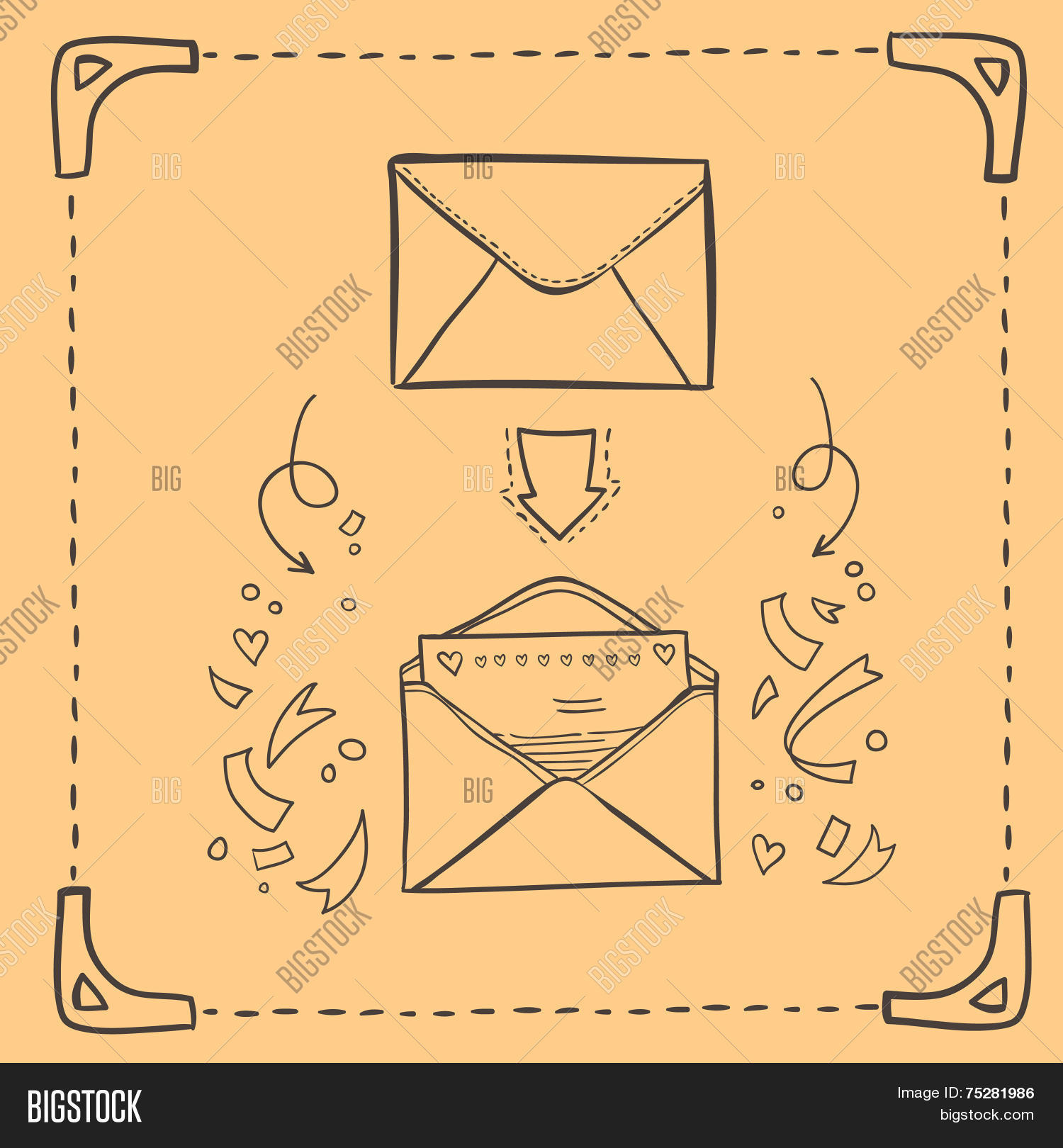 Hand Drawn Sketch Vector & Photo (Free Trial) | Bigstock