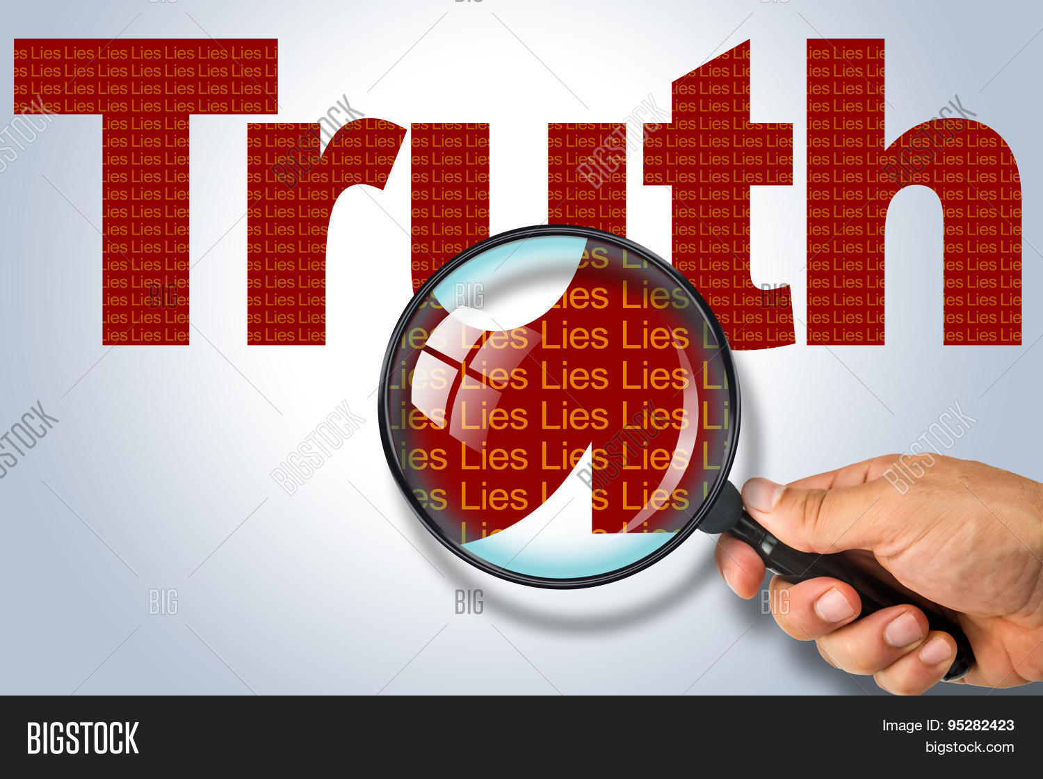 Truth - Lies Opposite Image & Photo (Free Trial) | Bigstock