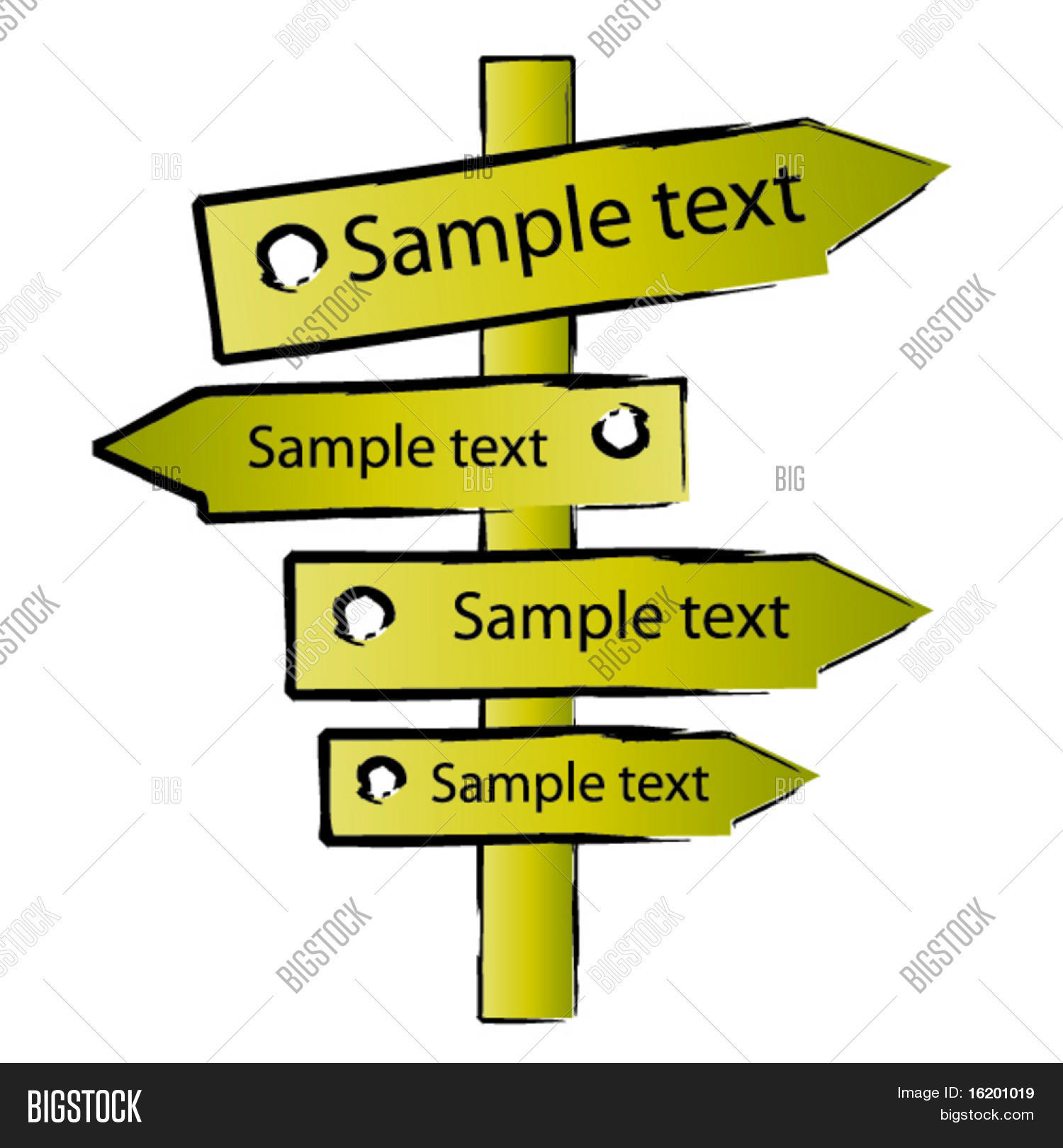 Directional Signs Vector & Photo (Free Trial) | Bigstock