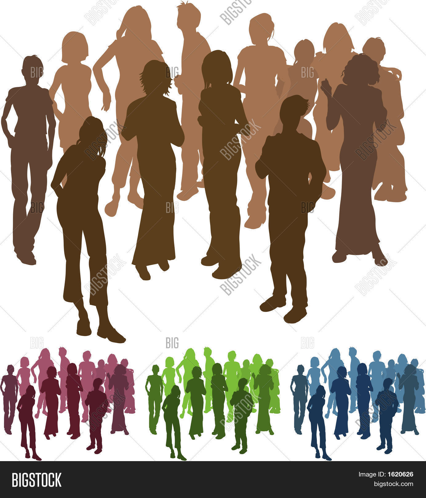 Group Friends Vector & Photo (Free Trial) | Bigstock