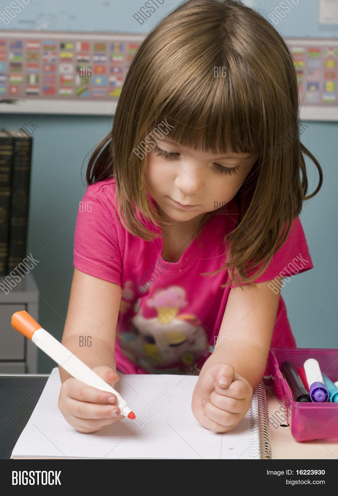 Young Child Busy Image & Photo (Free Trial) | Bigstock