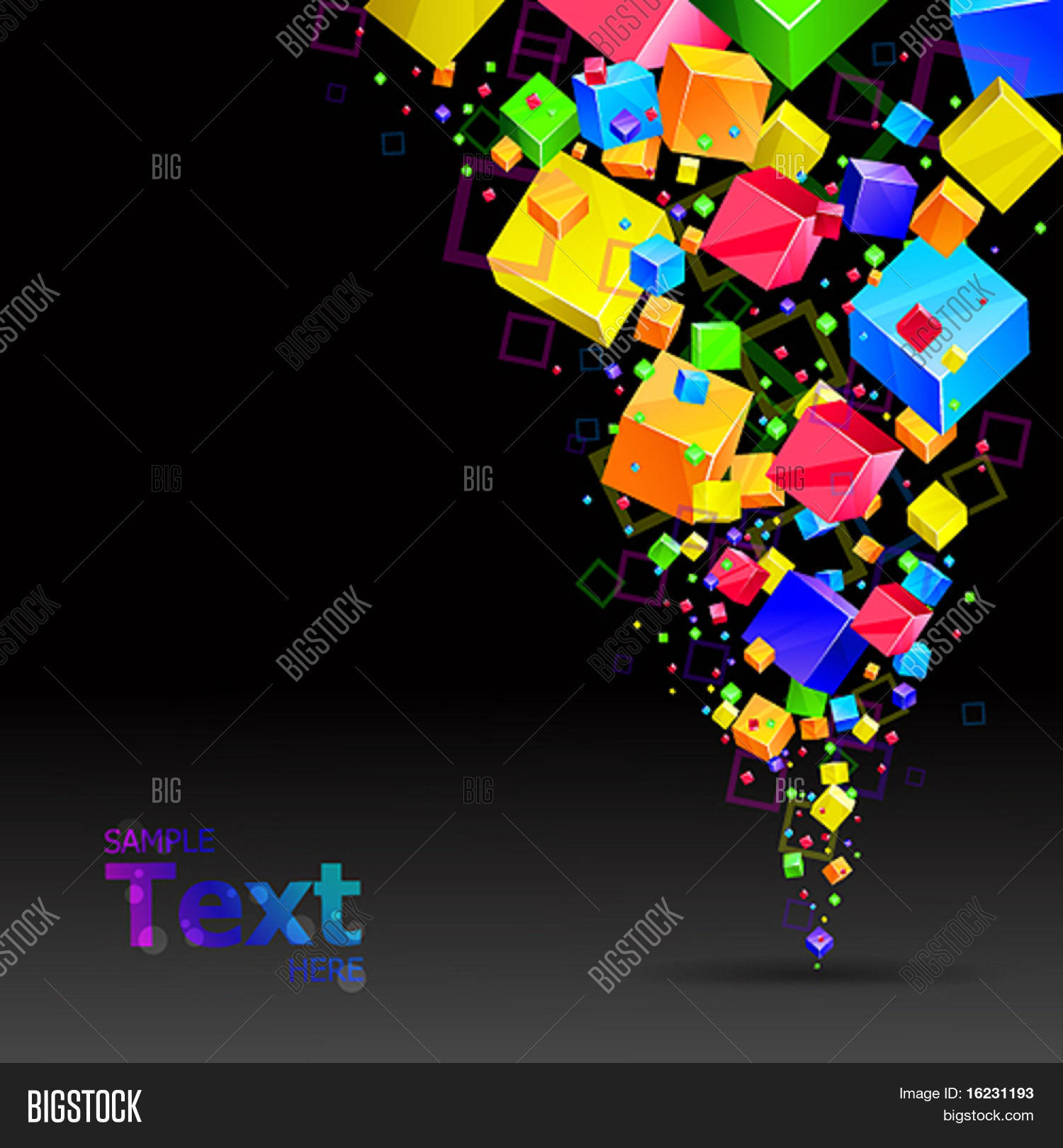 3d Bright Abstract Vector & Photo (Free Trial) | Bigstock