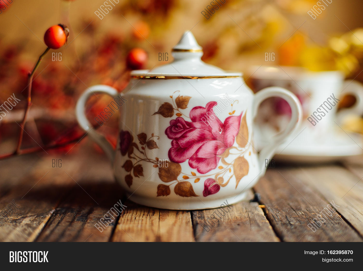 Tea Rustic Chic Style Image & Photo (Free Trial) | Bigstock