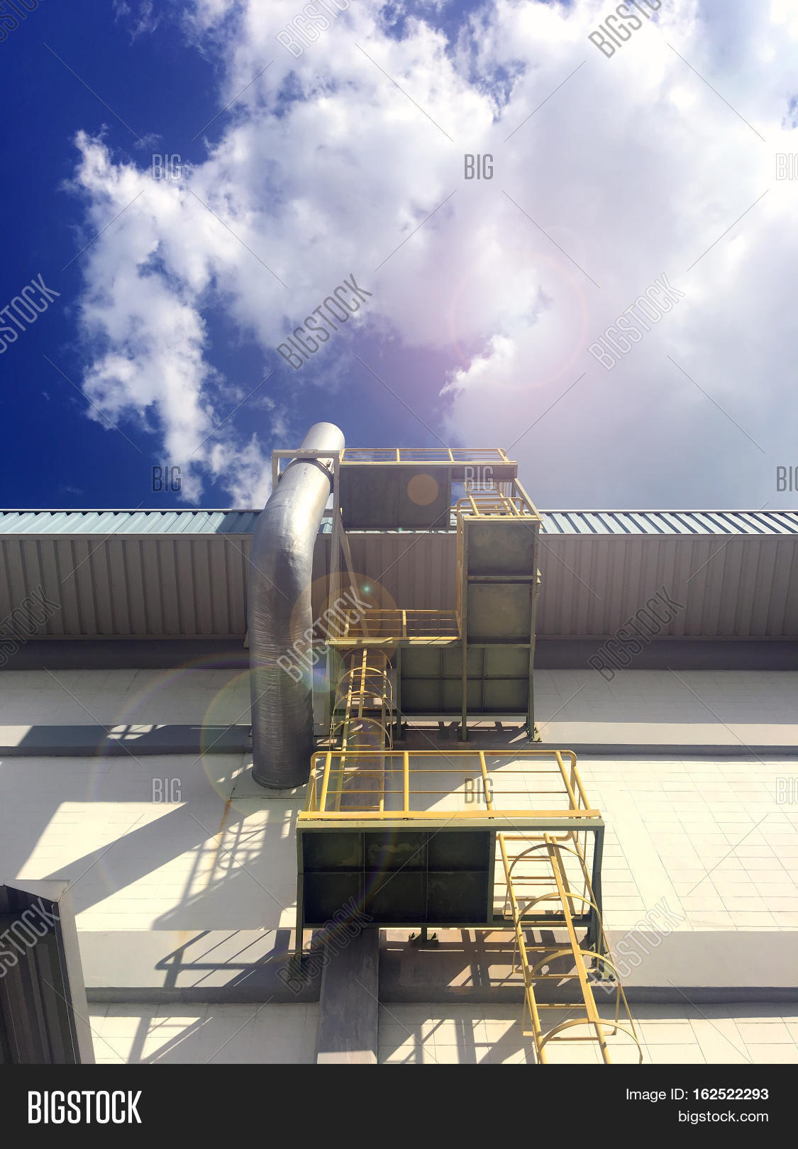 Ladder Factory Tower , Image & Photo (Free Trial) | Bigstock
