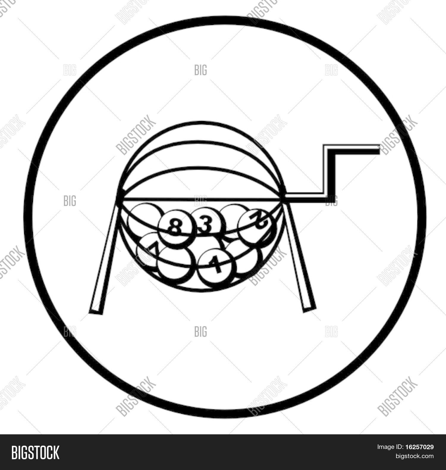 Lottery Symbol Vector & Photo (Free Trial) | Bigstock