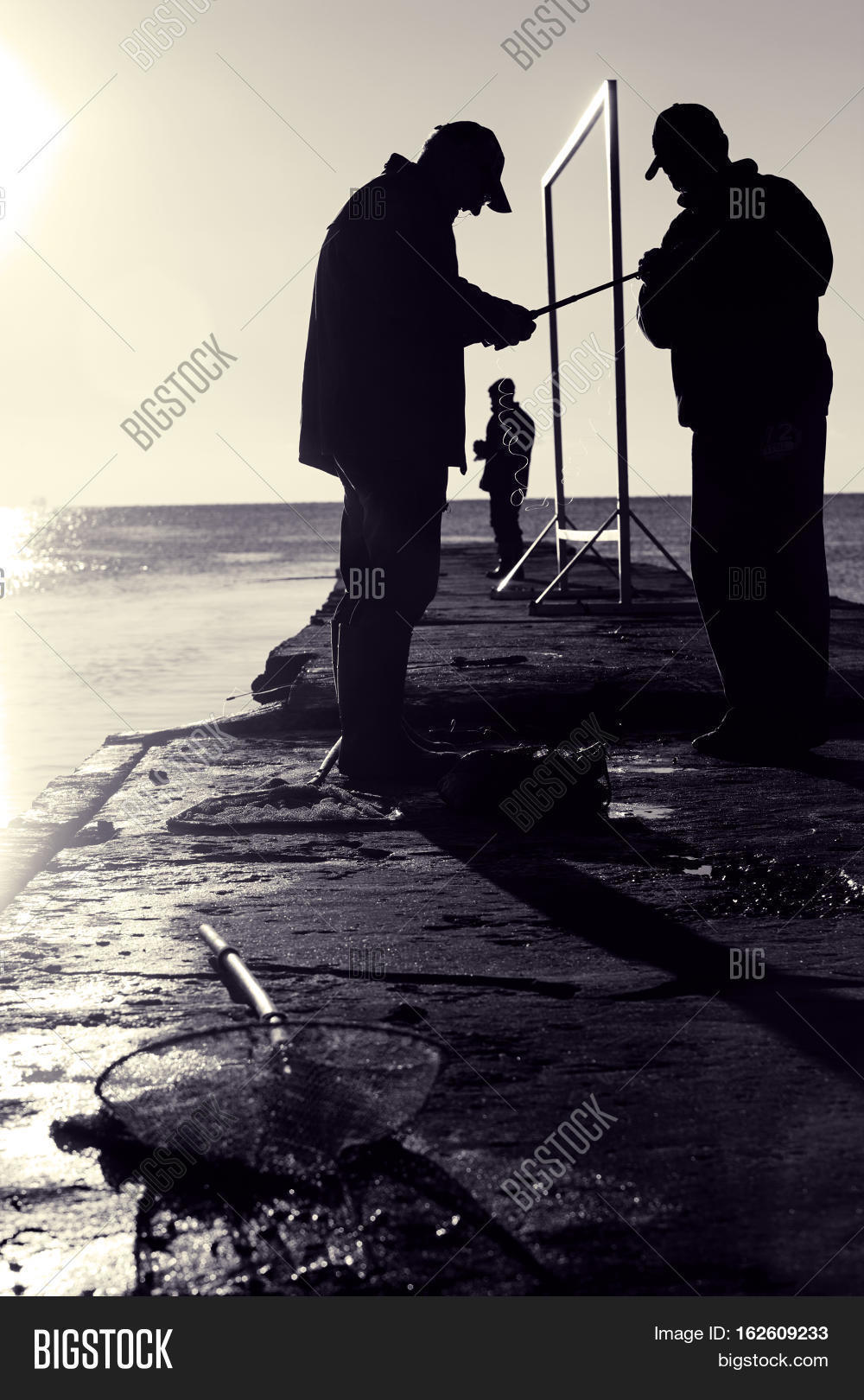 Three Fishermen On Image & Photo (Free Trial) | Bigstock