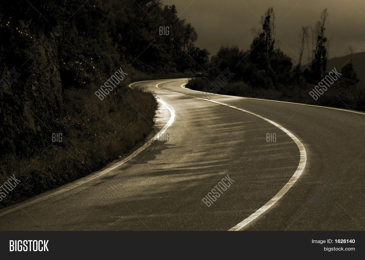 Road Curve Image & Photo (Free Trial) | Bigstock