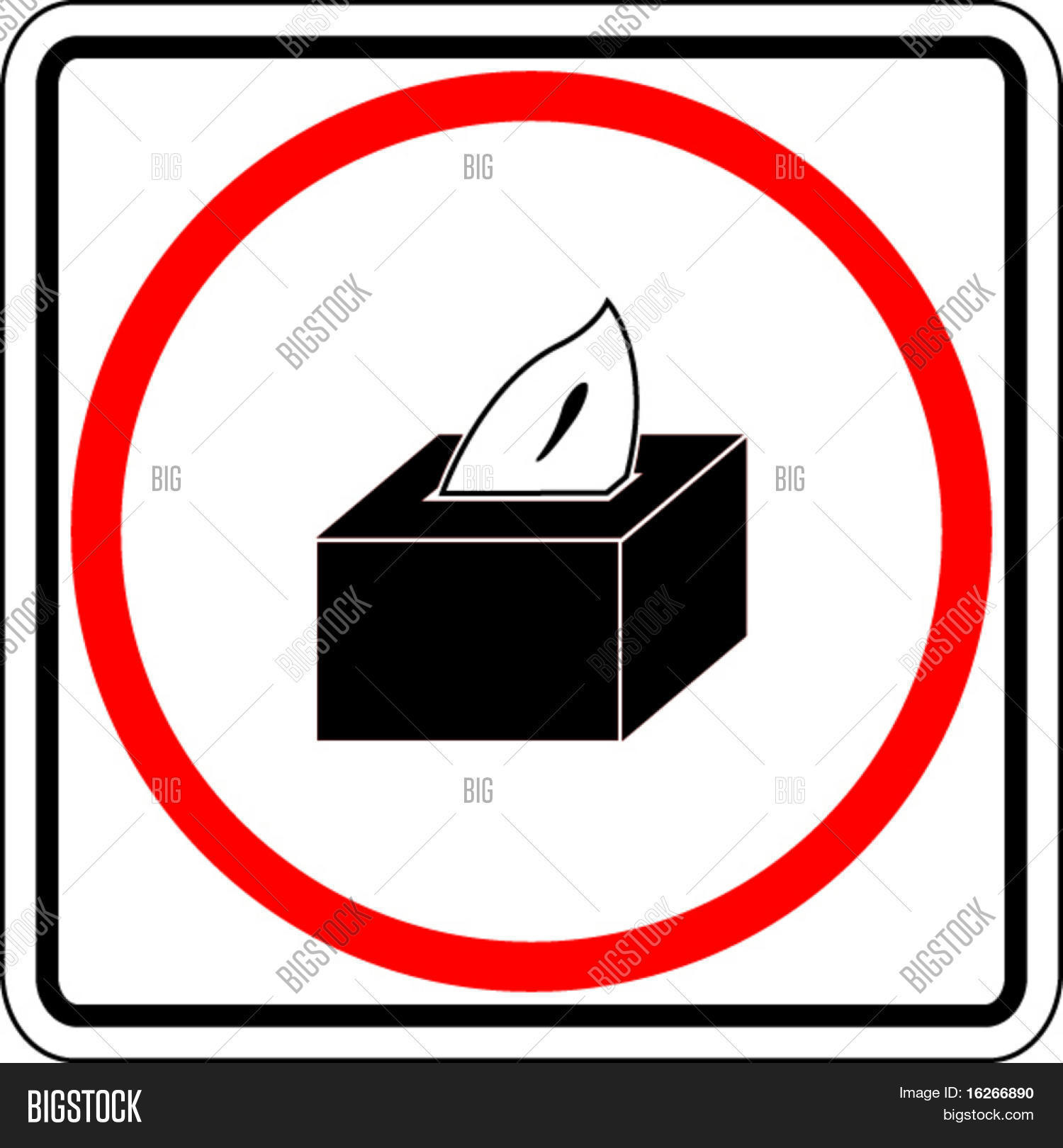 Tissue Paper Sign Vector & Photo (Free Trial) | Bigstock