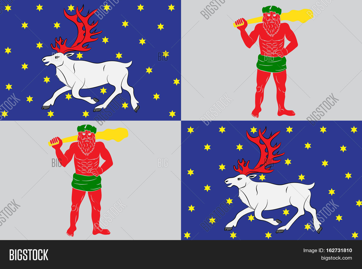 Flag Norrbotten County Image & Photo (Free Trial) | Bigstock