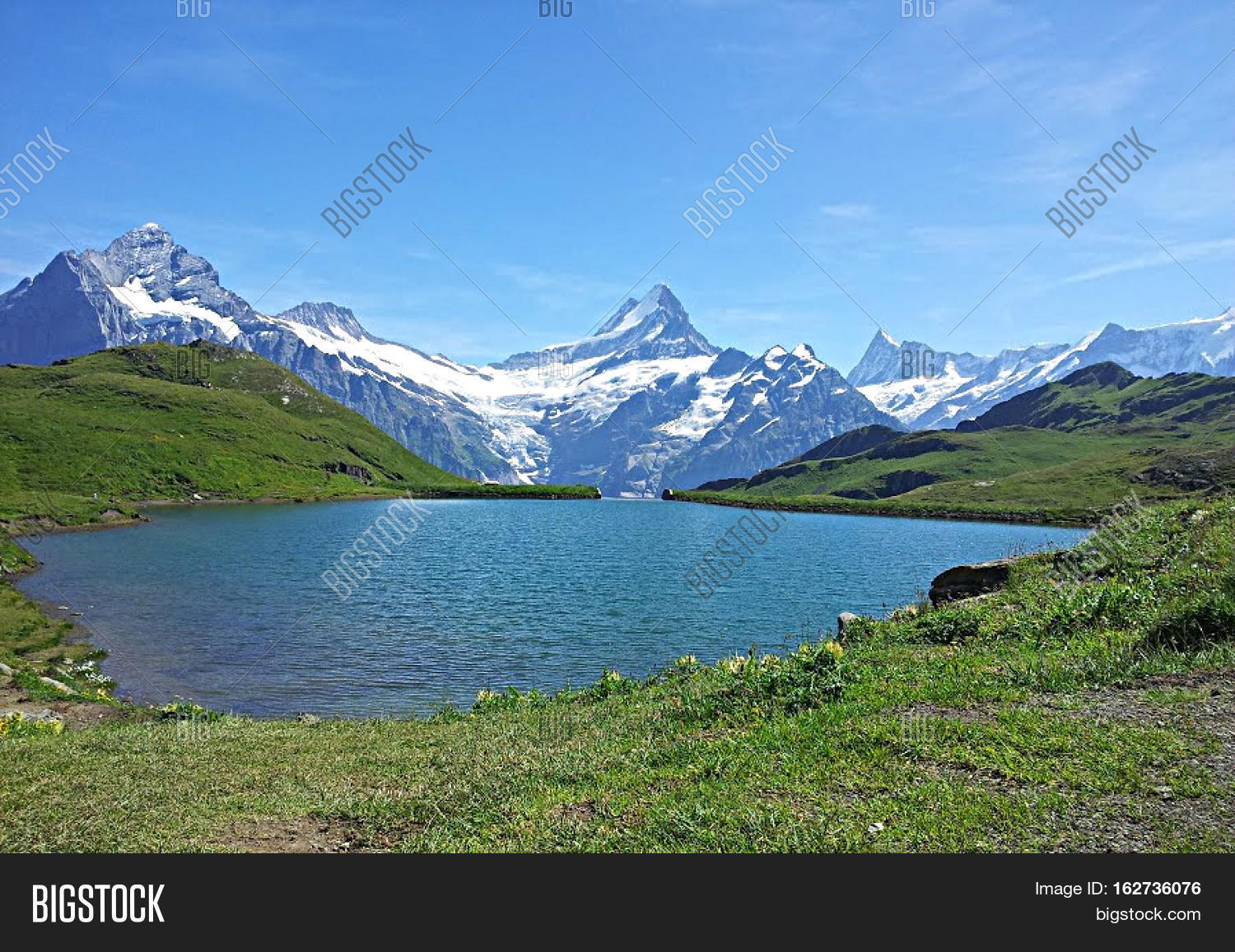 Lake Swiss Alps, Water Image & Photo (Free Trial) | Bigstock