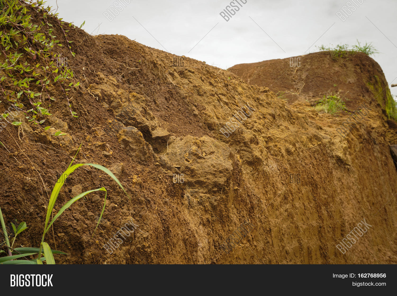 Pile Soil Grass Photo Image & Photo (Free Trial) | Bigstock