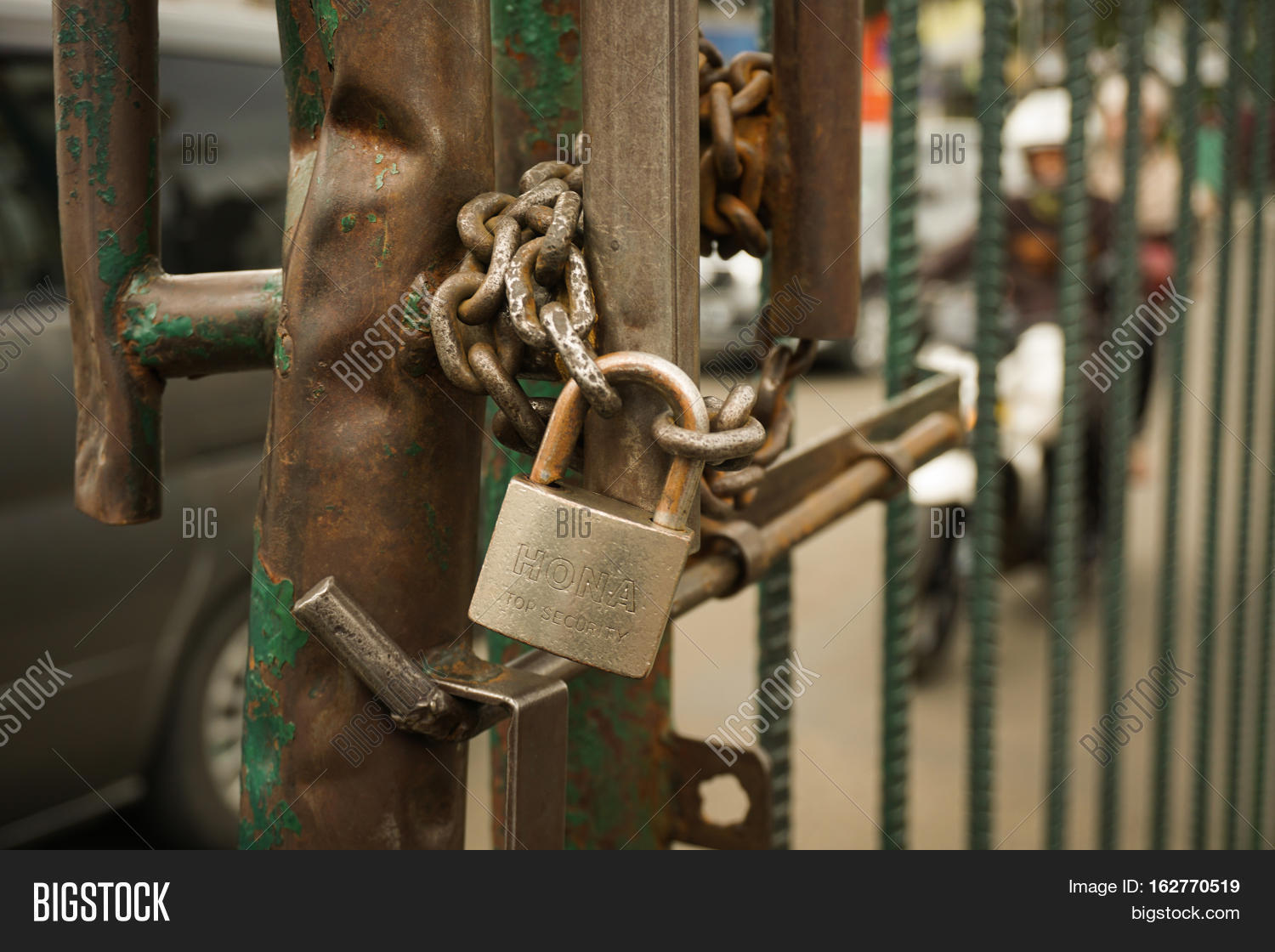 Big Padlock Using Lock Image & Photo (Free Trial) | Bigstock