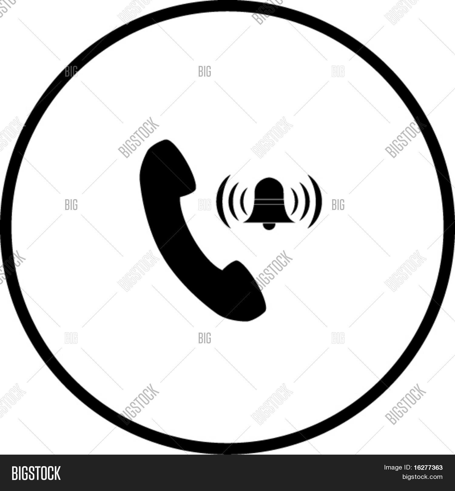 Telephone Ringing Vector & Photo (Free Trial) | Bigstock
