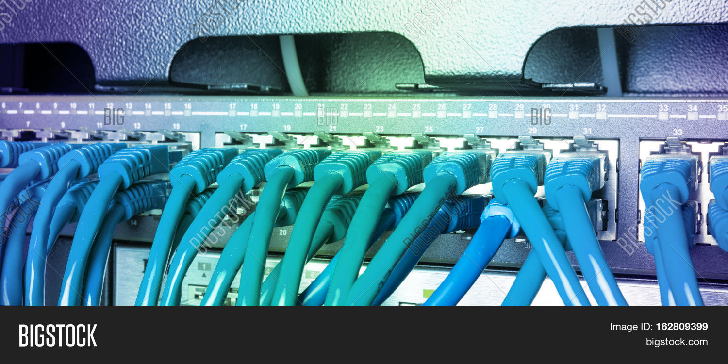 Server Rack Blue Image & Photo (Free Trial) | Bigstock