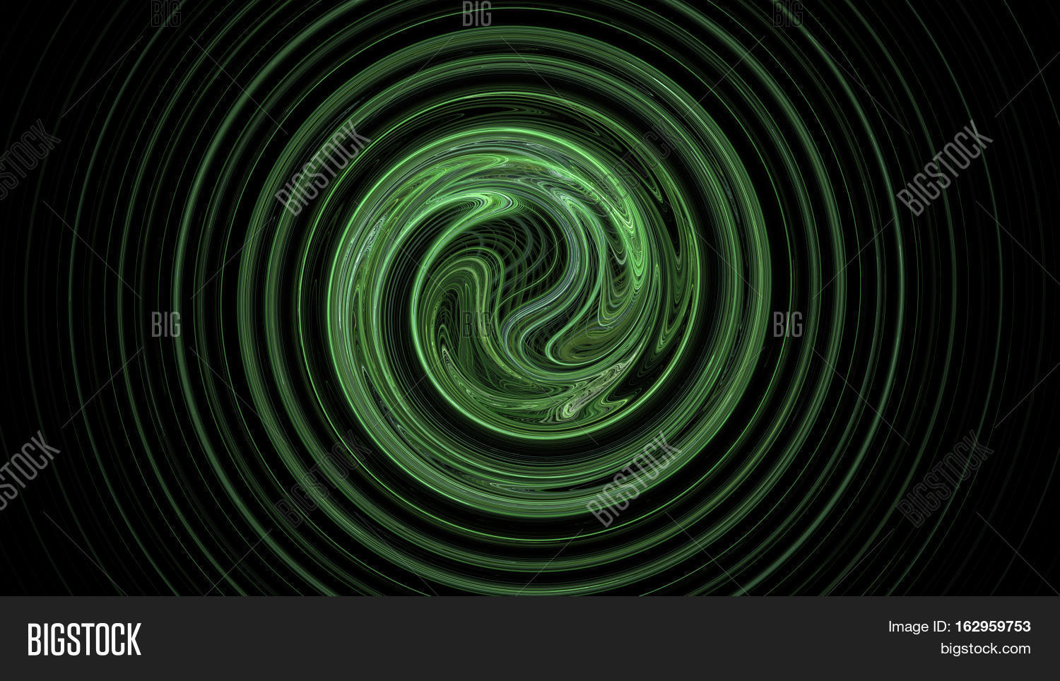 Green Spiral Abstract Image & Photo (Free Trial) | Bigstock