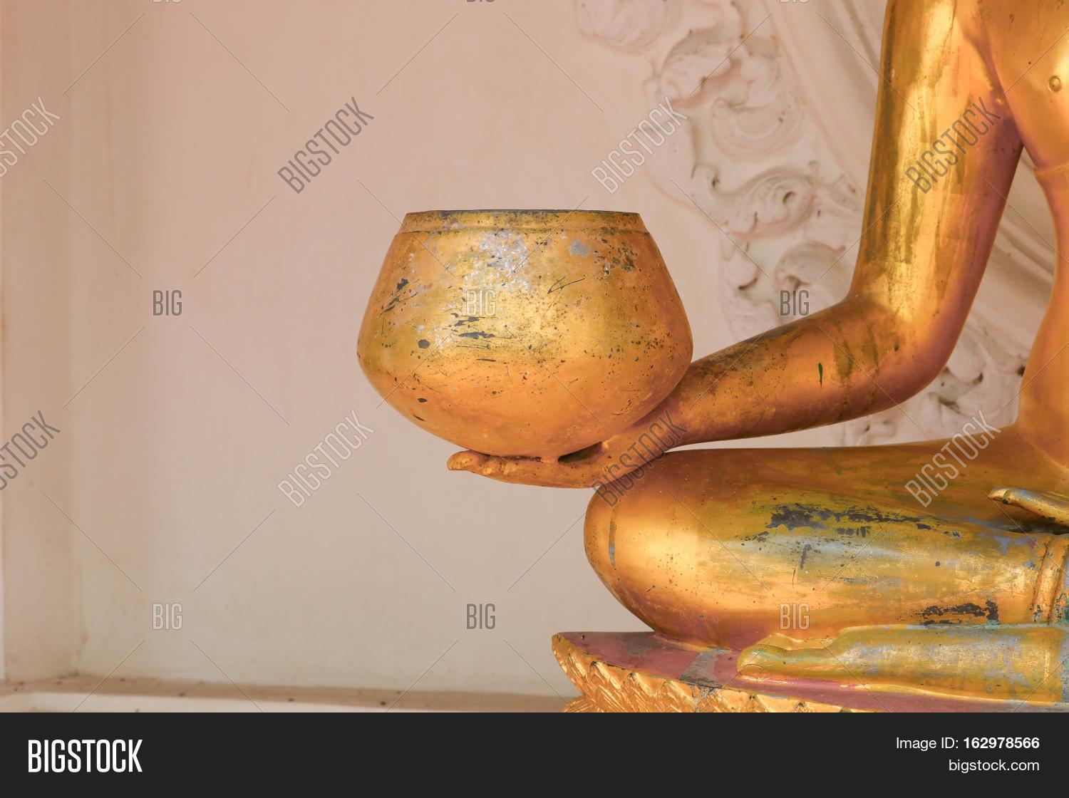 Hand Hold Alms Bowl Image & Photo (Free Trial) | Bigstock