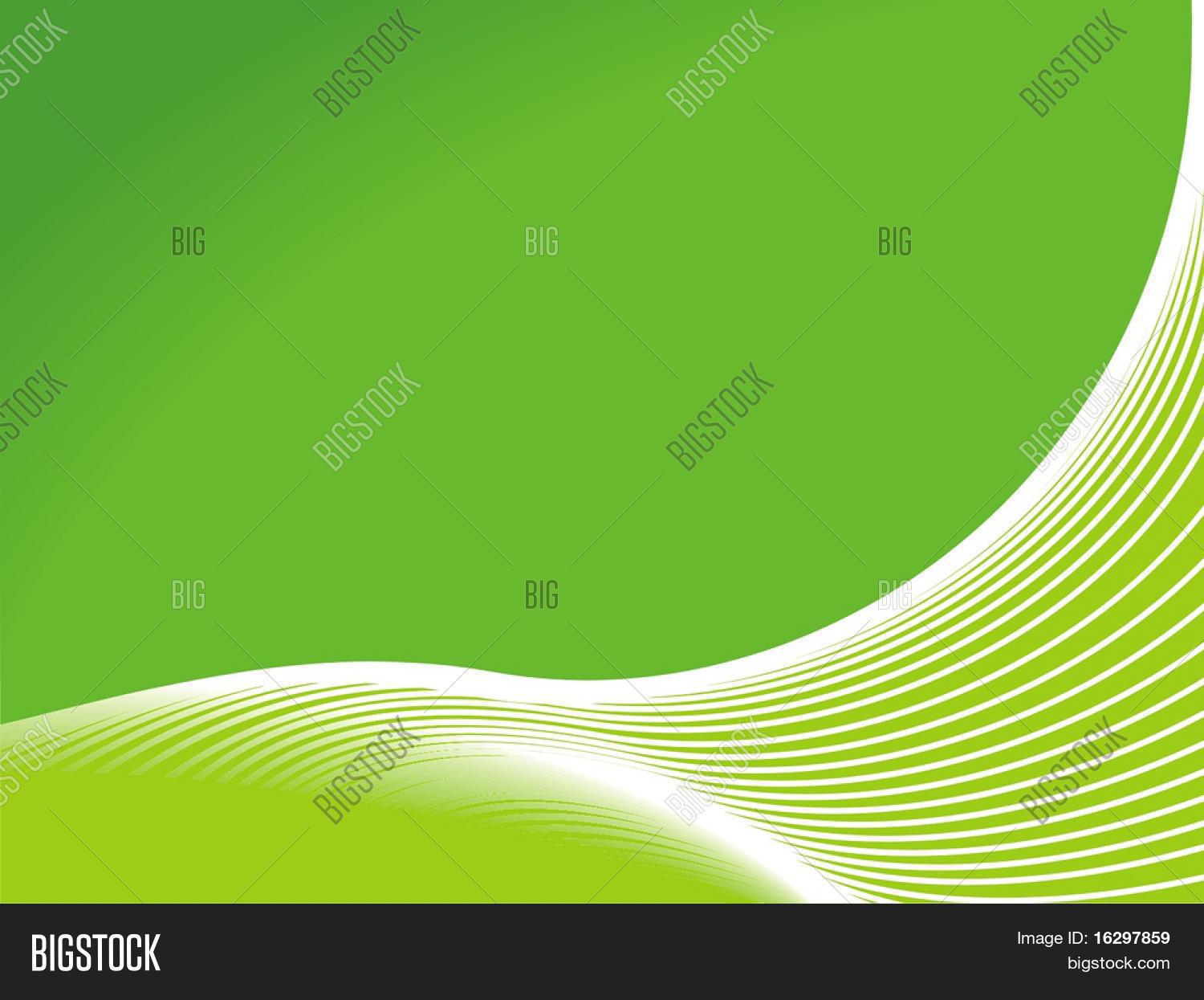 Abstract Green Lines Vector & Photo (Free Trial) | Bigstock