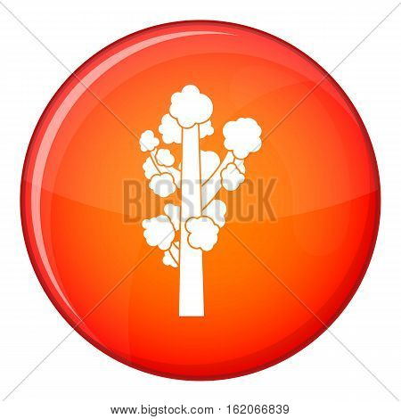 Tree Icon Red Circle Vector & Photo (Free Trial) | Bigstock