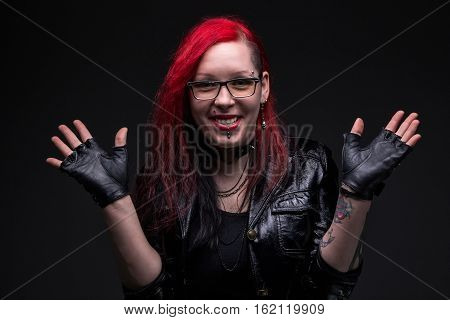 Punk Kind Smiling Image & Photo (Free Trial) | Bigstock