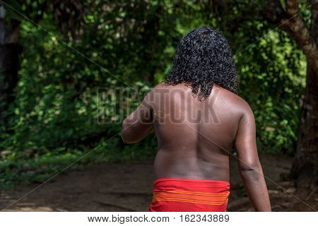 Vedda Man Walking Image & Photo (Free Trial) | Bigstock