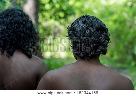 Vedda People Walking Image & Photo (Free Trial) | Bigstock
