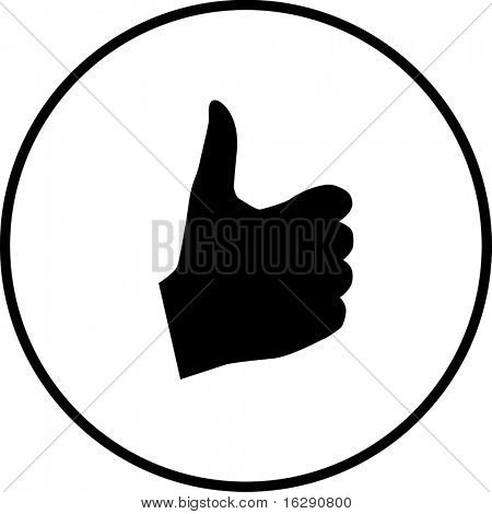 Hand Thumbs Symbol Image & Photo (Free Trial) | Bigstock
