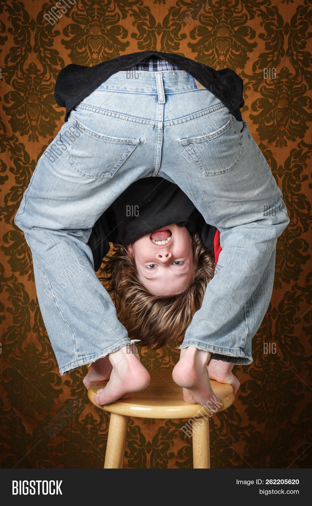 Silly Boy Upside Down Image & Photo (Free Trial) | Bigstock Silly Boy Upside Down Image & Photo (Free Trial) | Bigstock