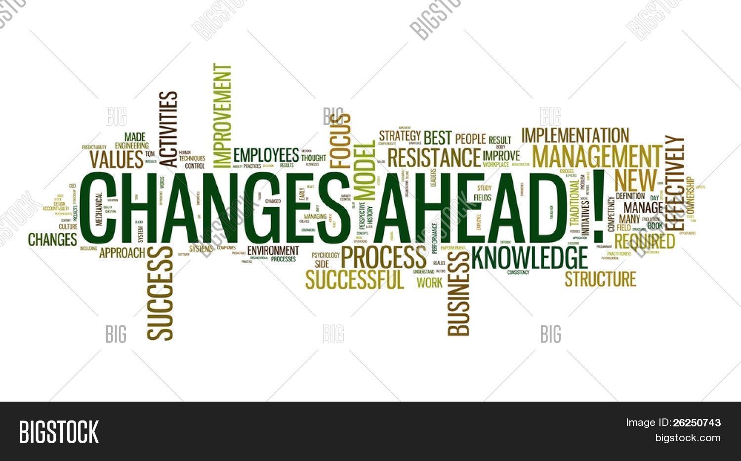 Changes Ahead Concept Image & Photo (Free Trial) | Bigstock