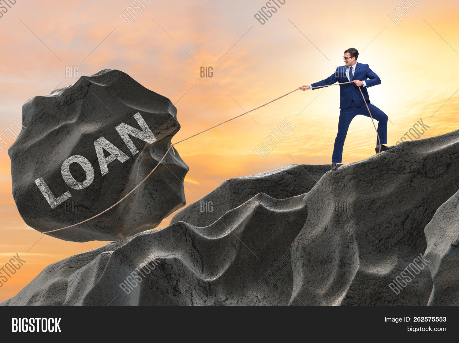 Business Concept Debt Image & Photo (Free Trial) | Bigstock