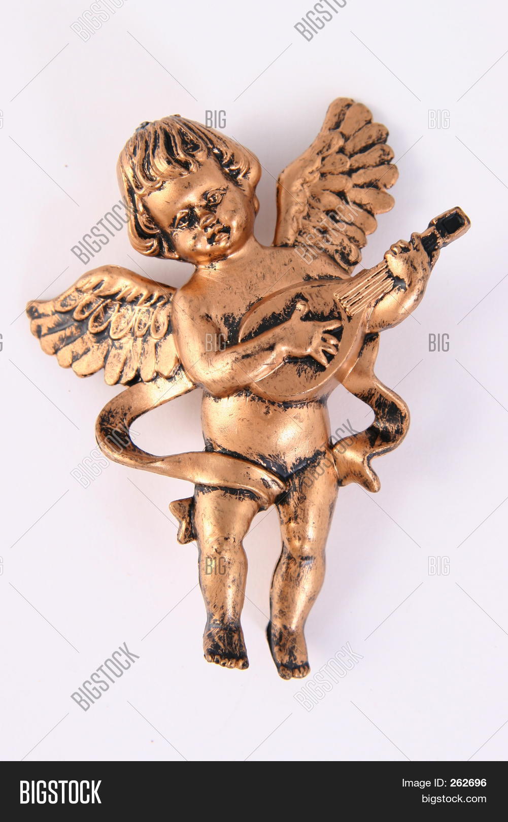 Golden Angelic Cherub Image & Photo (Free Trial) | Bigstock