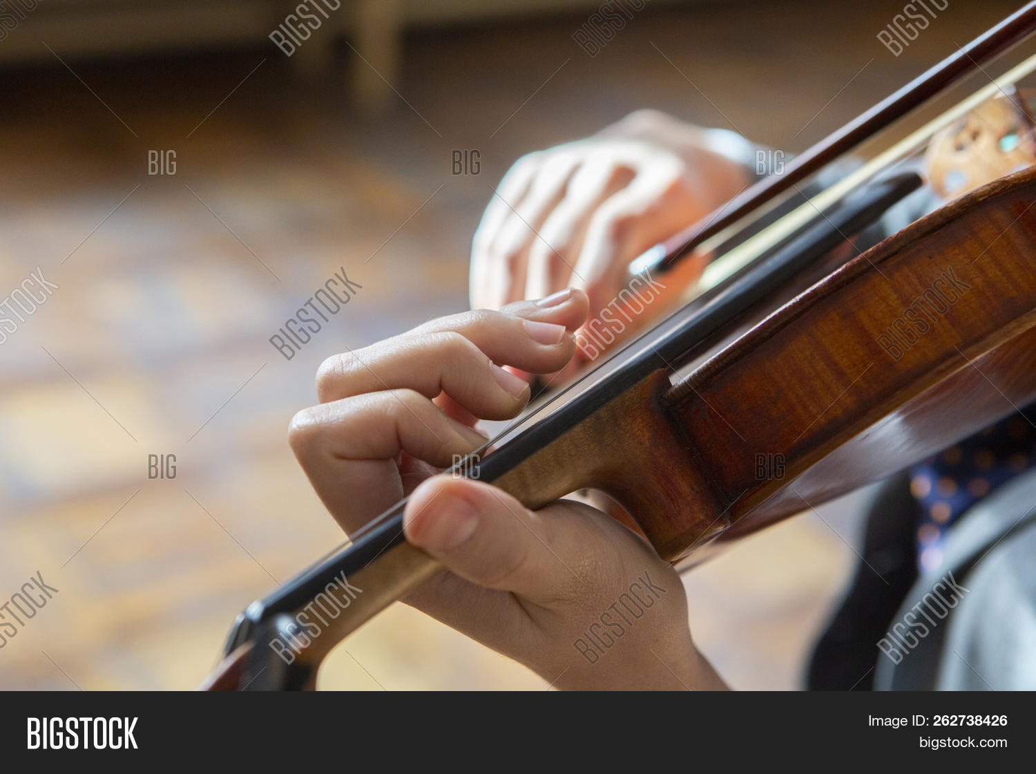 Hand On Strings Violin Image & Photo (Free Trial) | Bigstock