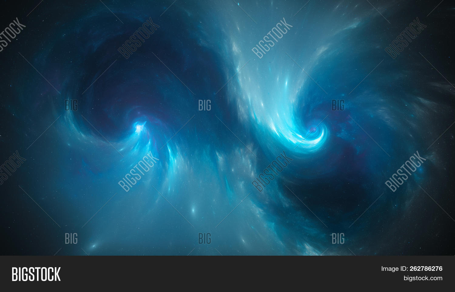 Blue Glowing Spiral Image & Photo (Free Trial) | Bigstock