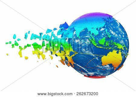 Broken Shattered Image & Photo (Free Trial) | Bigstock