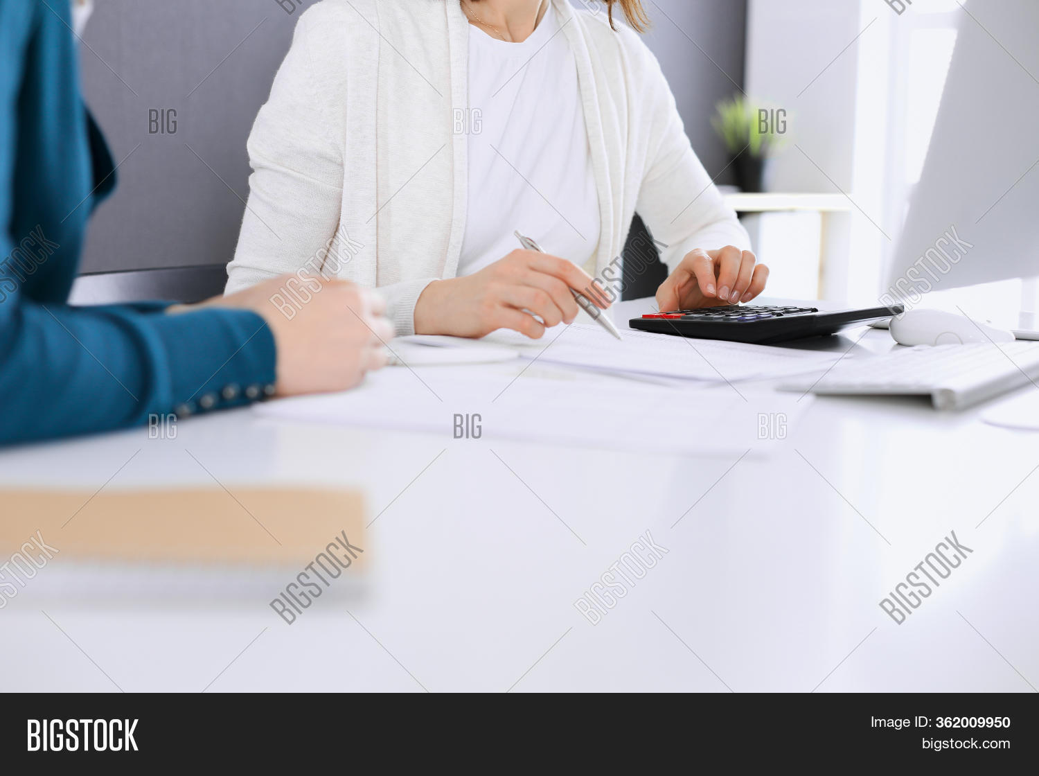 Accountant Checking Image & Photo (Free Trial) | Bigstock