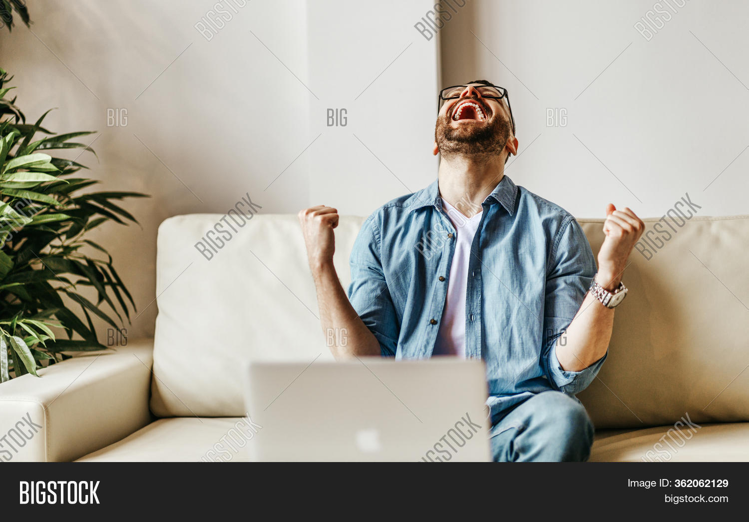 Excited Male Image & Photo (Free Trial) | Bigstock