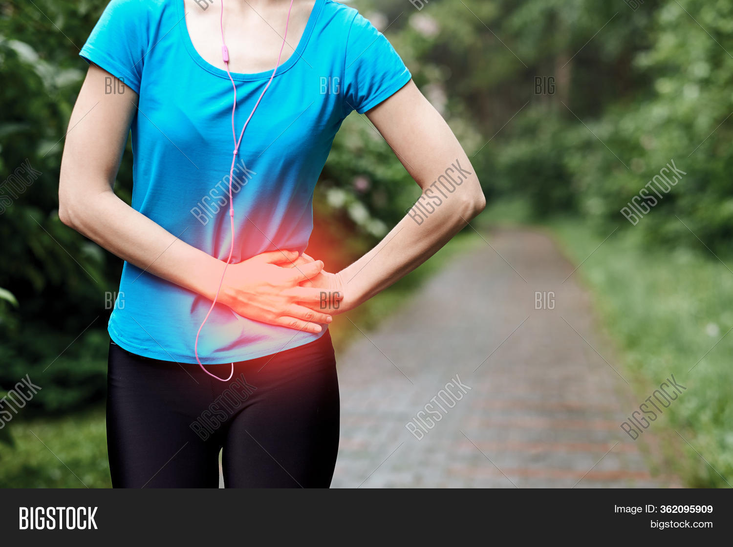 Side Pain - Woman Image & Photo (Free Trial) | Bigstock