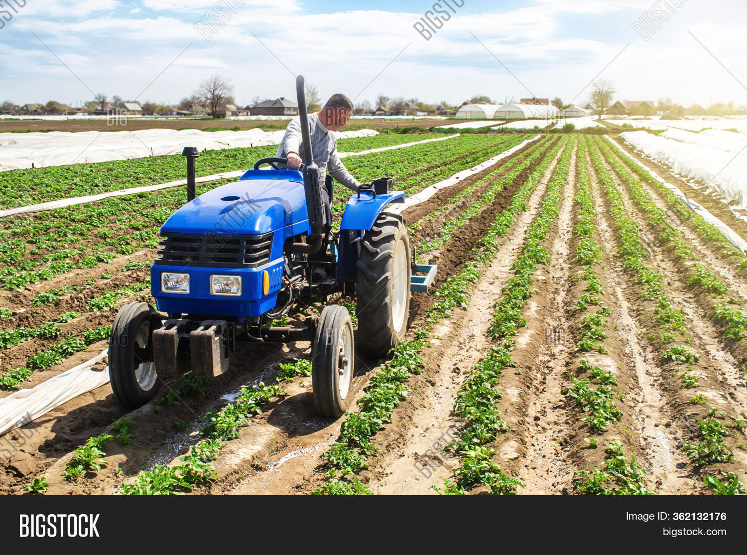 Farmer Tillage Image & Photo (Free Trial) | Bigstock