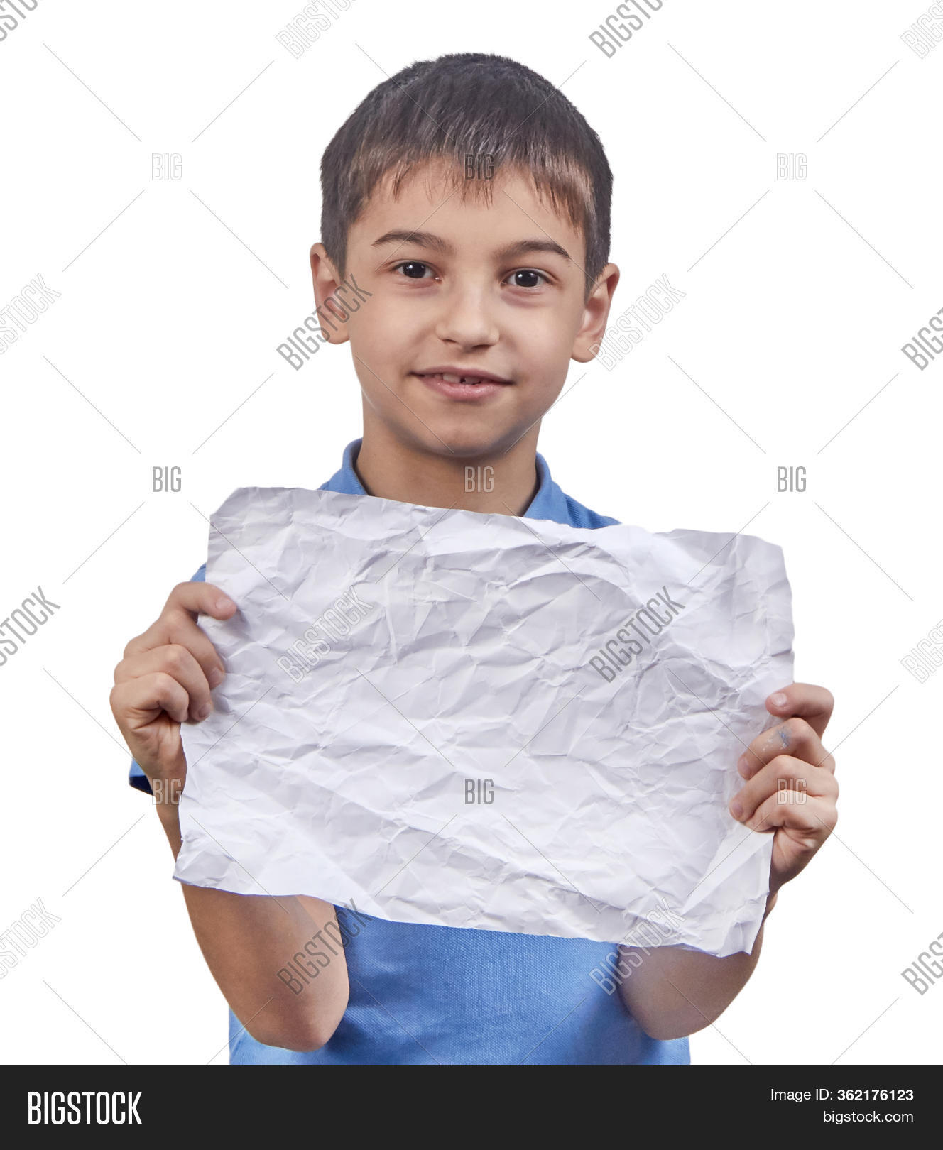 Child Holds Sheet Image & Photo (Free Trial) | Bigstock