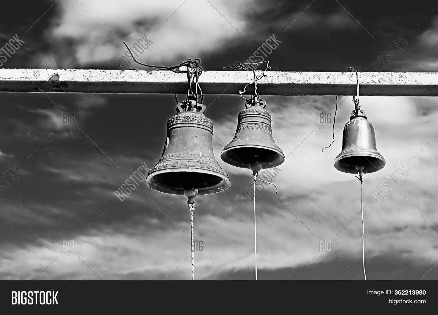 Three Old Church Bells Image & Photo (Free Trial) | Bigstock
