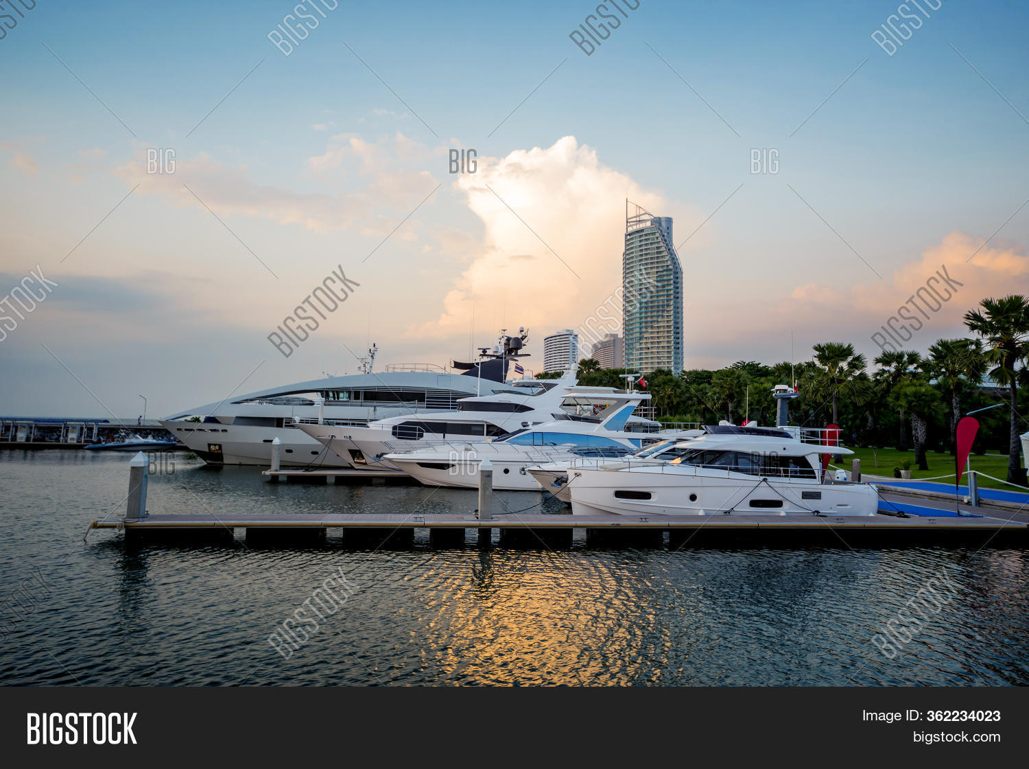 Beautiful View Marina Image & Photo (Free Trial) | Bigstock