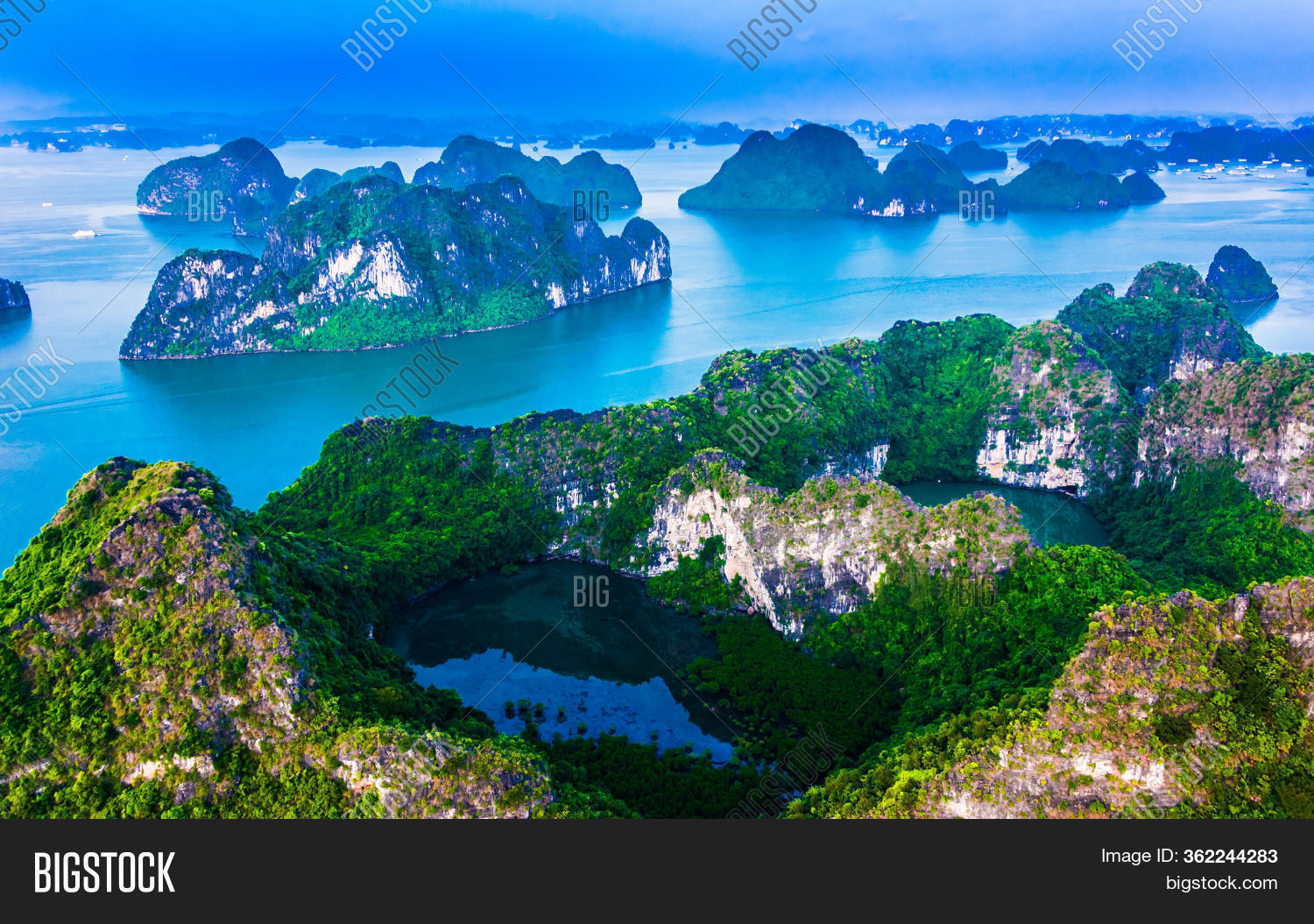 Aerial View Ha Long Image & Photo (Free Trial) | Bigstock