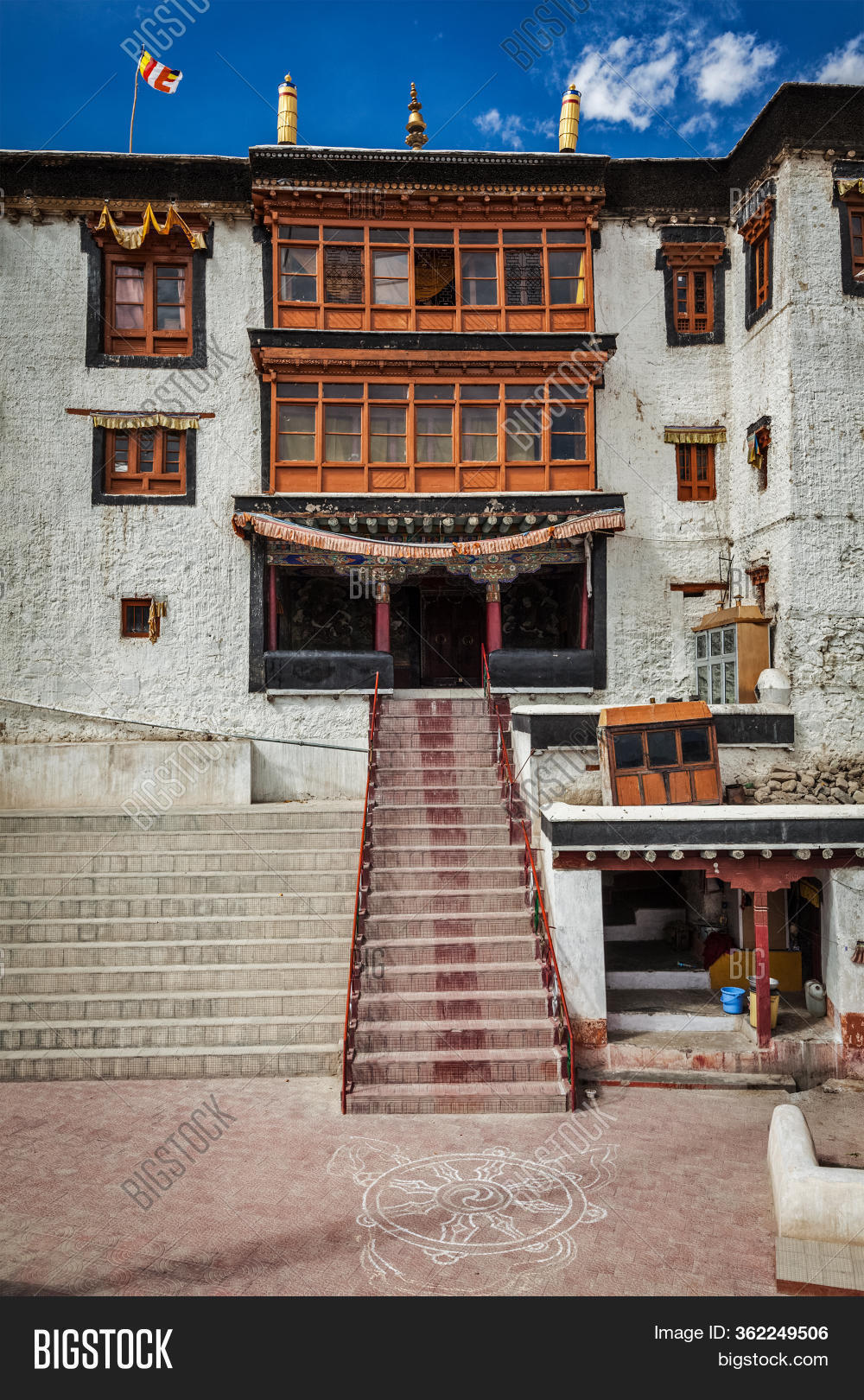 Spituk Gompa (Tibetan Image & Photo (Free Trial) | Bigstock