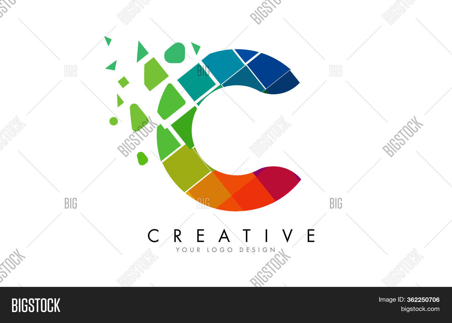 Letter C Design Vector & Photo (Free Trial) | Bigstock