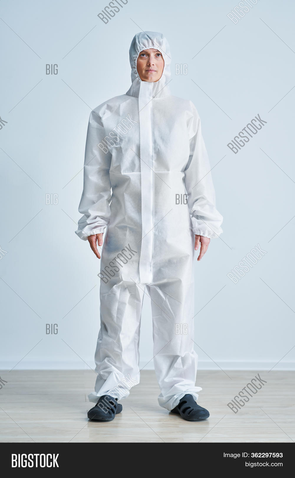 Woman Bio-hazard Suit Image & Photo (Free Trial) | Bigstock
