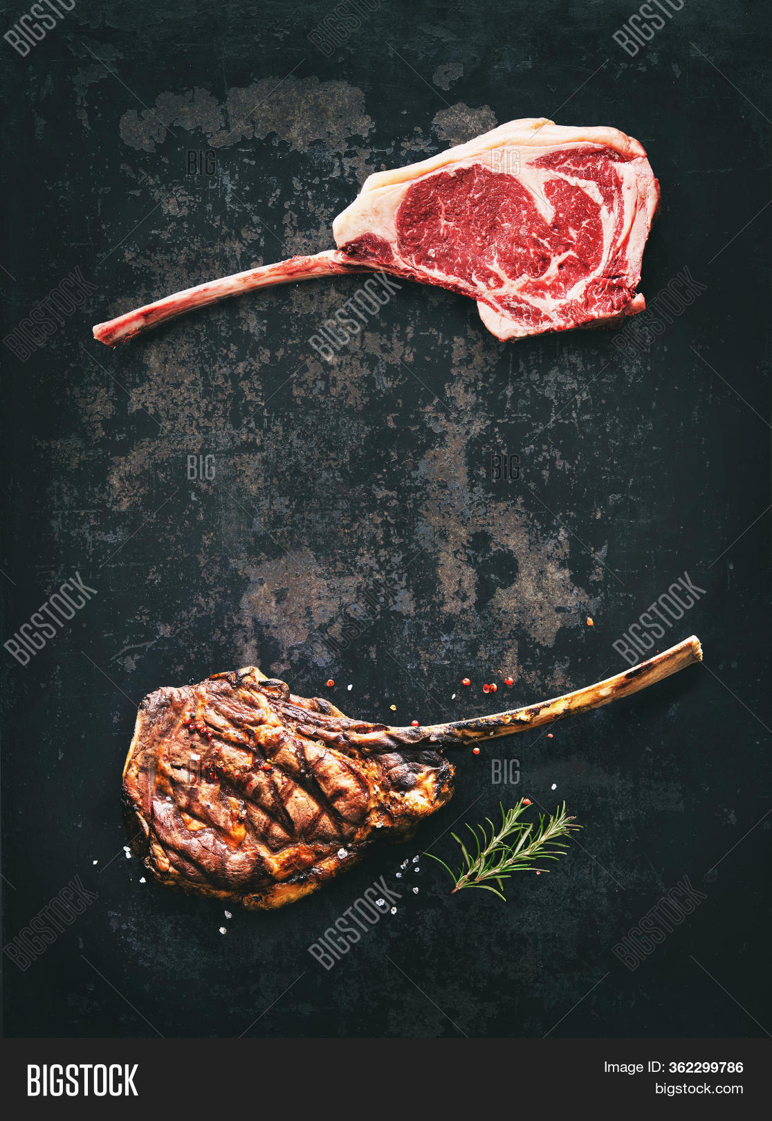 Black Angus Tomahawk Image & Photo (Free Trial) | Bigstock