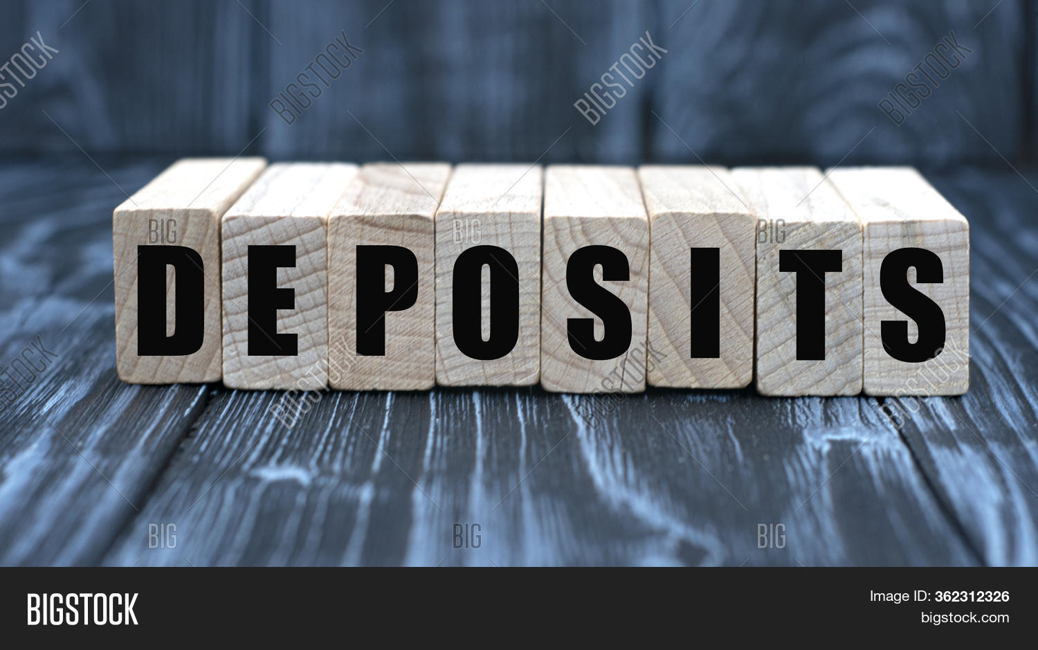 Concept Word Deposits Image & Photo (Free Trial) | Bigstock
