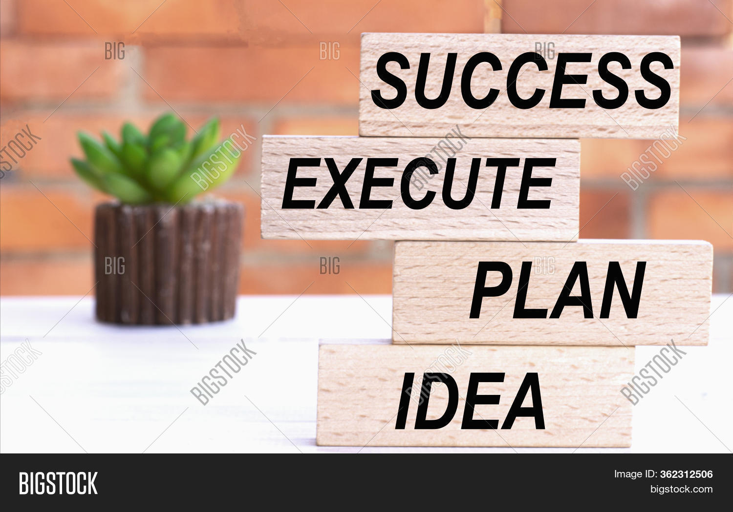 Idea, Plan, Execute, Image & Photo (Free Trial) | Bigstock
