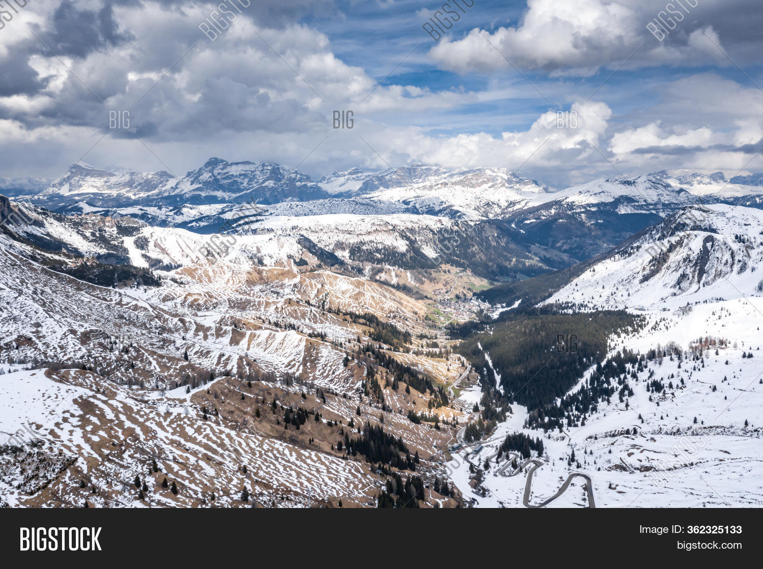 Aerial View Twisting Image & Photo (Free Trial) | Bigstock