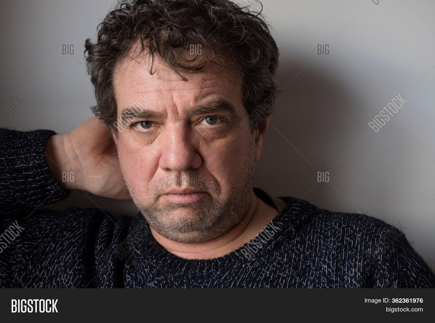 Sad Adult Male Home Image & Photo (Free Trial) | Bigstock